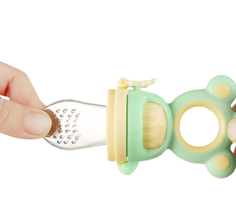 Infant Fruit/Food Feeder, Silicone Infant Feeder, Infant Self Feeder ...
